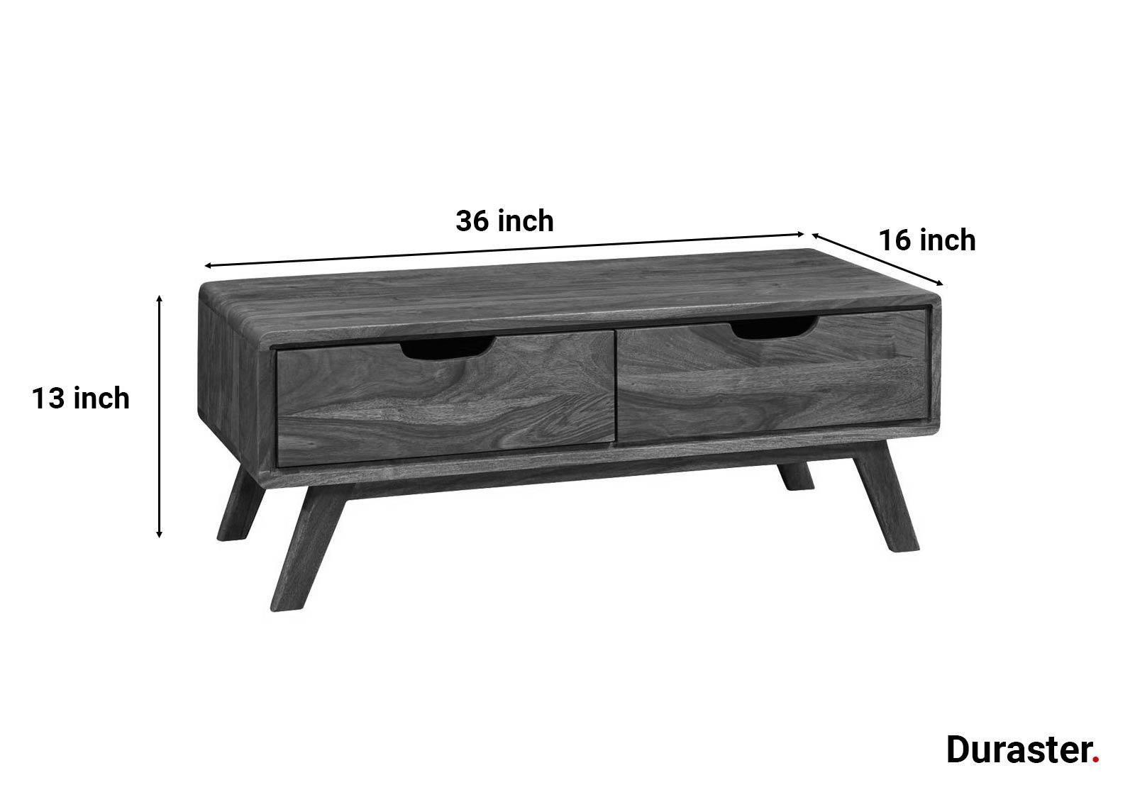 Duraster Aristocrat Modern Solid Wood TV Unit | Duraster