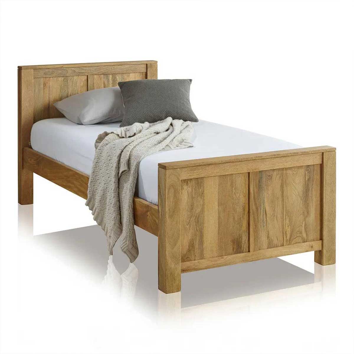 Duraster Misa Mango Wood Single Bed | Duraster