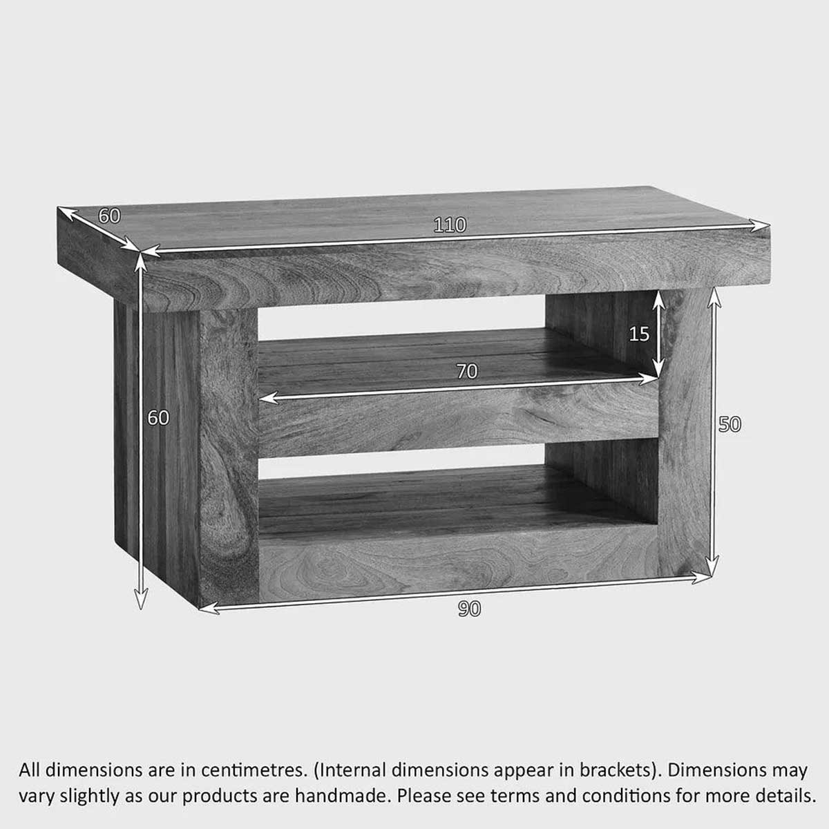Duraster Misa Small Mango Wood TV Unit | Duraster