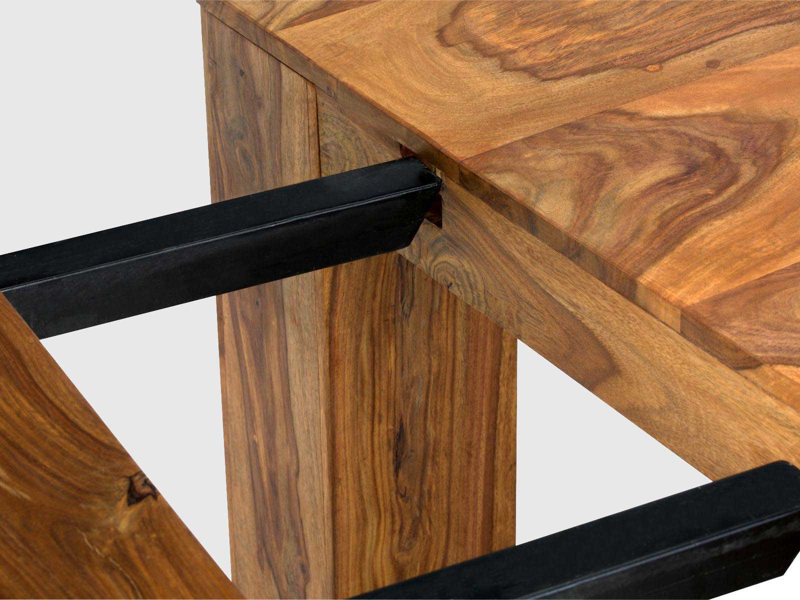 Duraster Nairobi Sheesham Wood Extendable Dining Table | Duraster