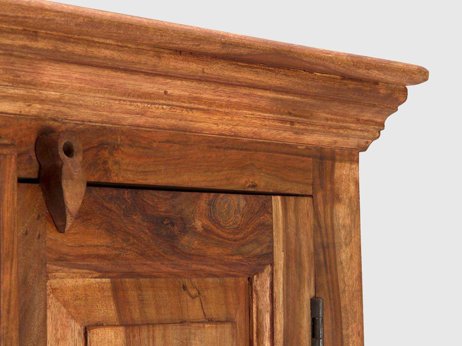 Duraster Vismit Colonial Style Sheesham Wood Wardrobe Cabinet #5 | Duraster