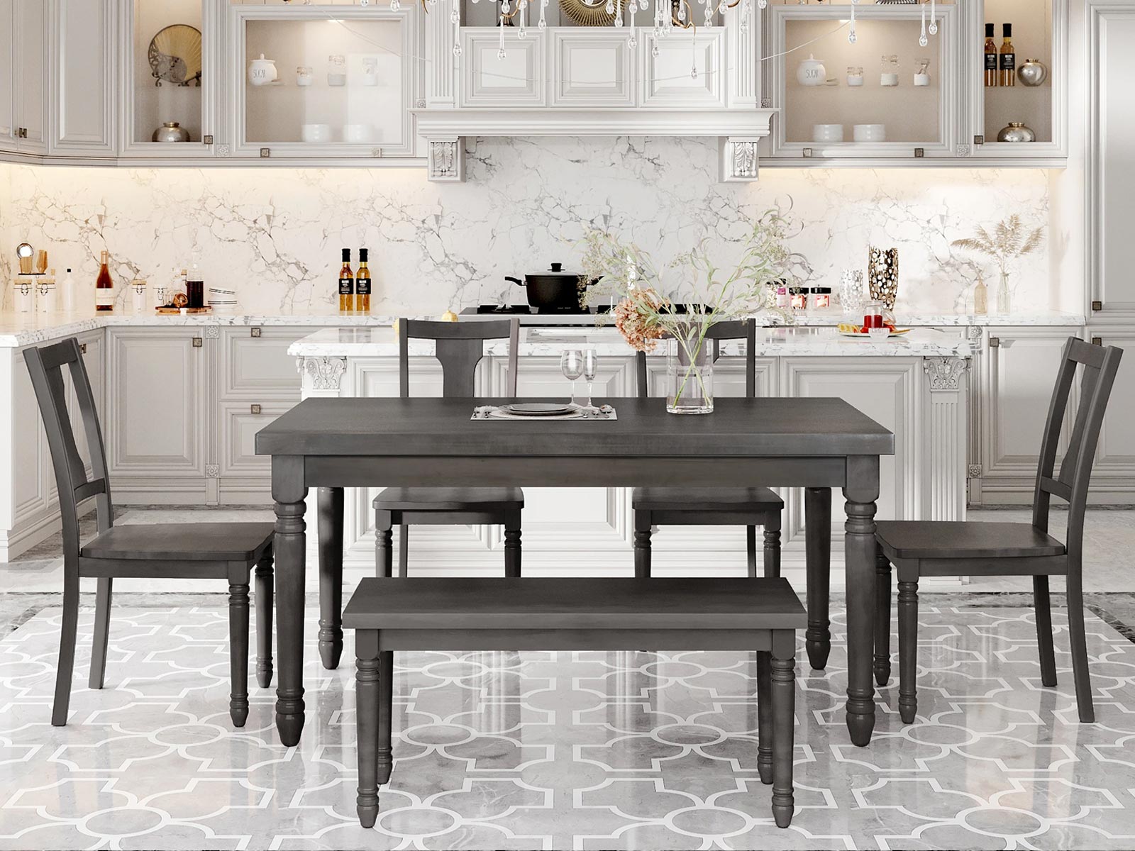 Duraster Goa Dining Table Set 6 Seater | Duraster