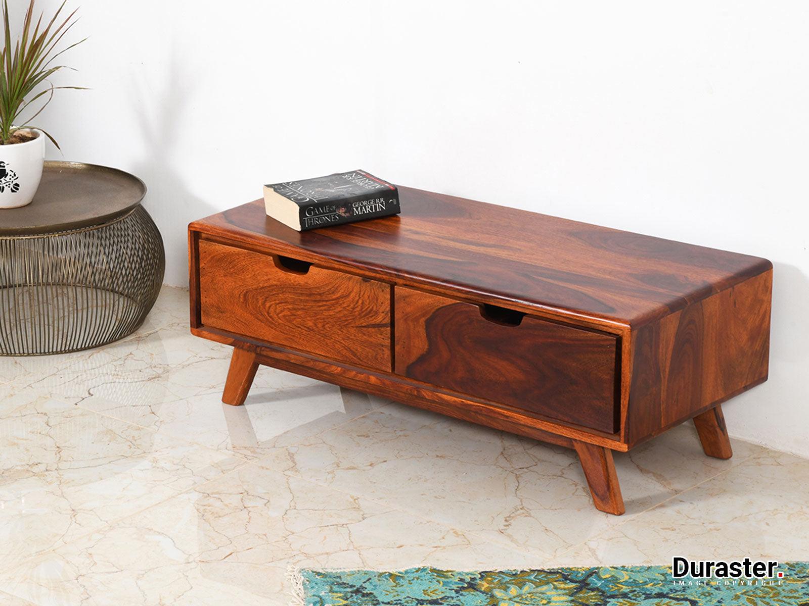 Duraster Aristocrat Modern Solid Wood TV Unit | Duraster